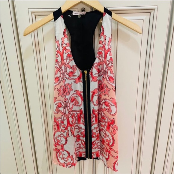 caitlin michelle | Tops | Nwt Caitlin Michele Black Pink Colorblock ...